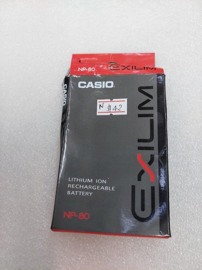 Casio Exilim NP Lithium Ion Rechargeable Battery For Casio Digital Camera Photography
