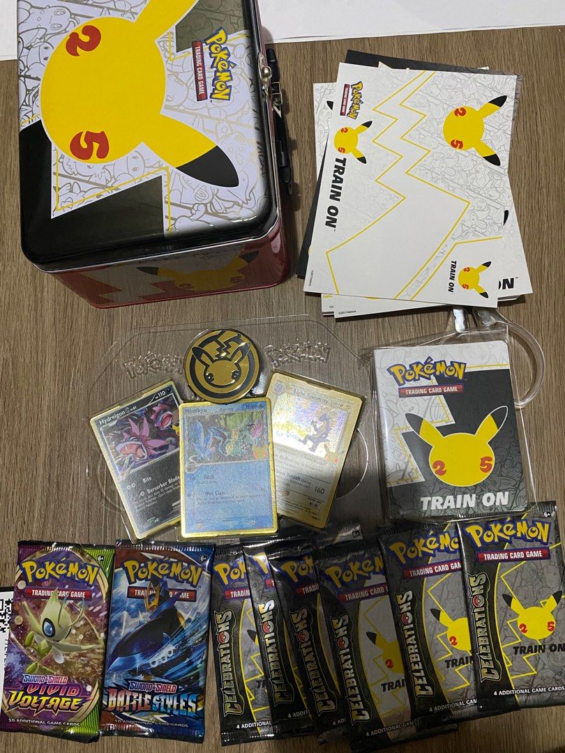 Celebrations Pokemon pikachu chest, Hobbies & Toys, Toys & Games on ...