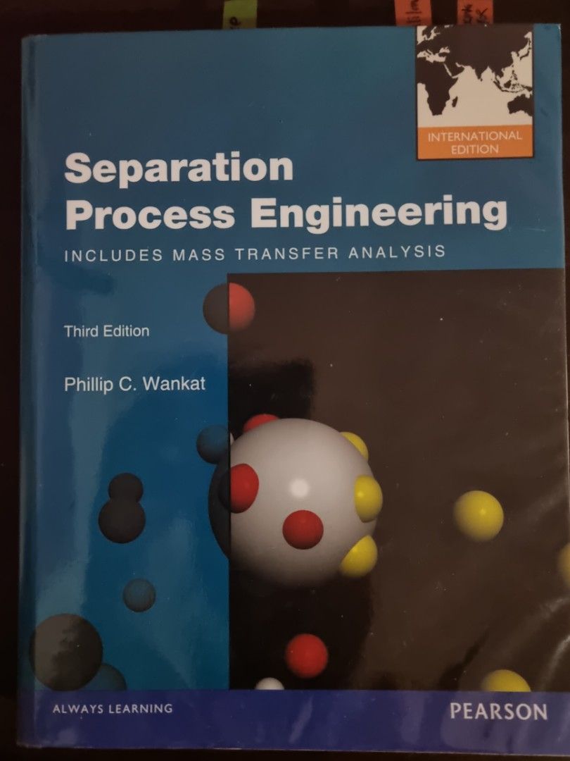Chem Eng Reference Books (Separation Process Engineering/Chemical ...