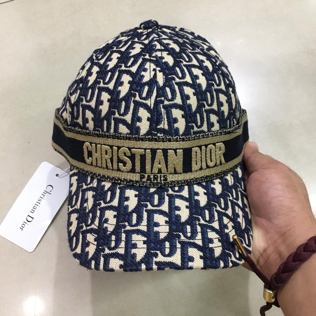 Christian dior oblique cap, Men's Fashion, Watches & Accessories, Caps ...