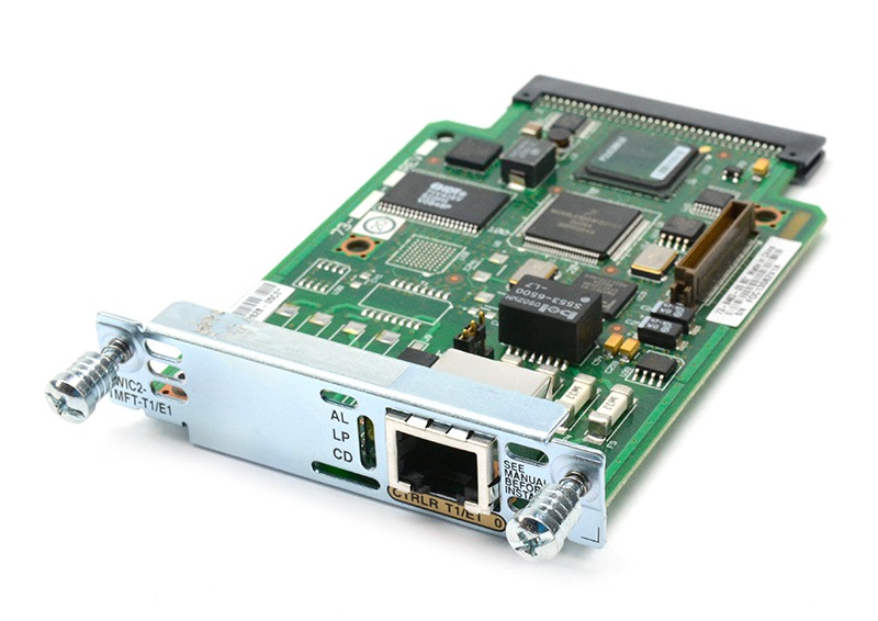Cisco VWIC2-1MFT-T1/E1 Multiflex Trunk Voice/WAN Interface Module ...