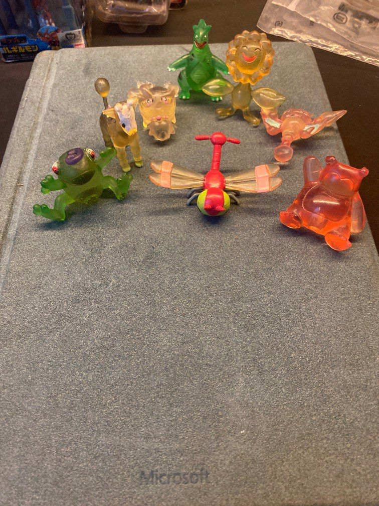 Clear TOMY vintage pokemon toys, Hobbies & Toys, Toys & Games on Carousell