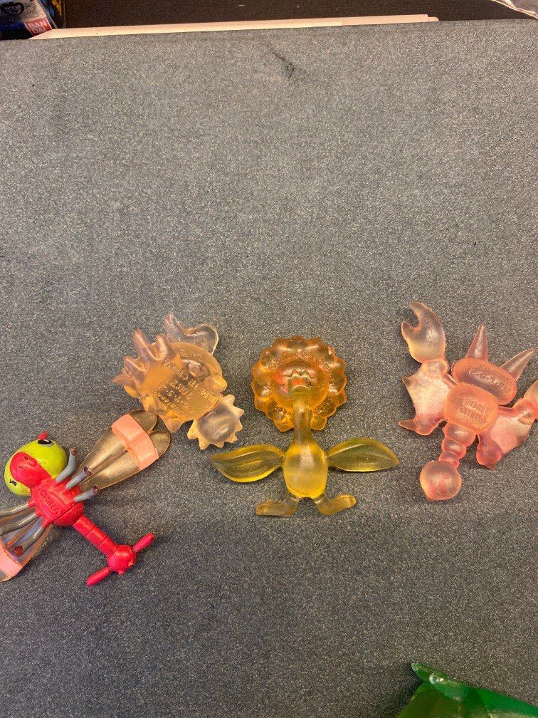 Clear TOMY vintage pokemon toys, Hobbies & Toys, Toys & Games on Carousell