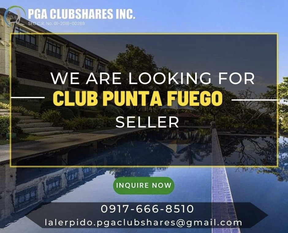 Club Punta Fuego Seller, Announcements on Carousell