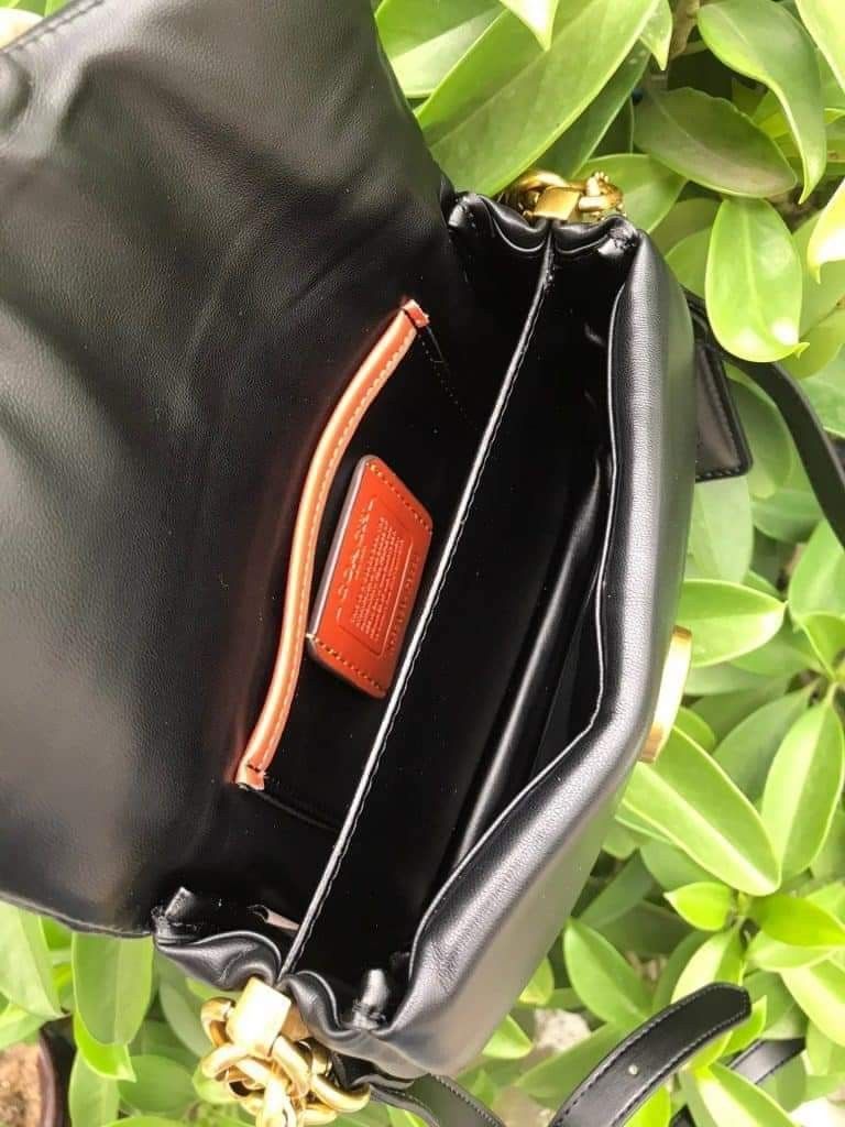 Coach Mini Pillow Tabby Shoulder Bag 18 Black, Women's Fashion, Bags ...