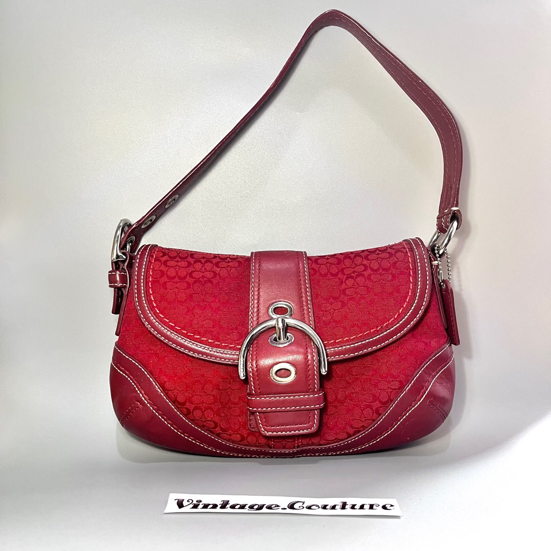 Coach Soho Kili Red, Luxury, Bags & Wallets on Carousell