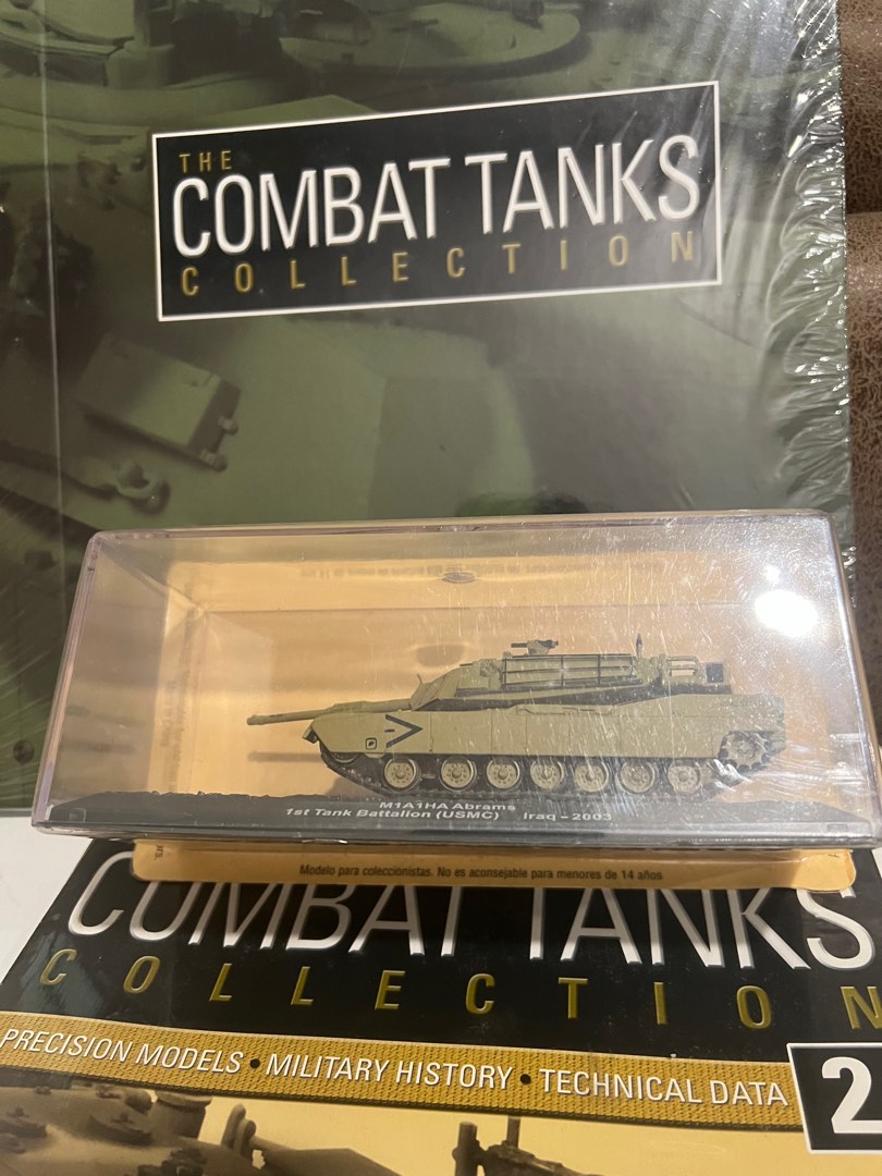 Combat Tanks Magazine 1/72 scale M1A1HA Abrams, Hobbies & Toys, Toys ...