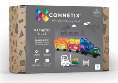 Connetix Rainbow Transport Pack 50 pc, Hobbies & Toys, Toys & Games on ...