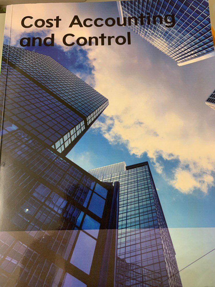 Cost Accounting & Control, Hobbies & Toys, Books & Magazines, Textbooks ...