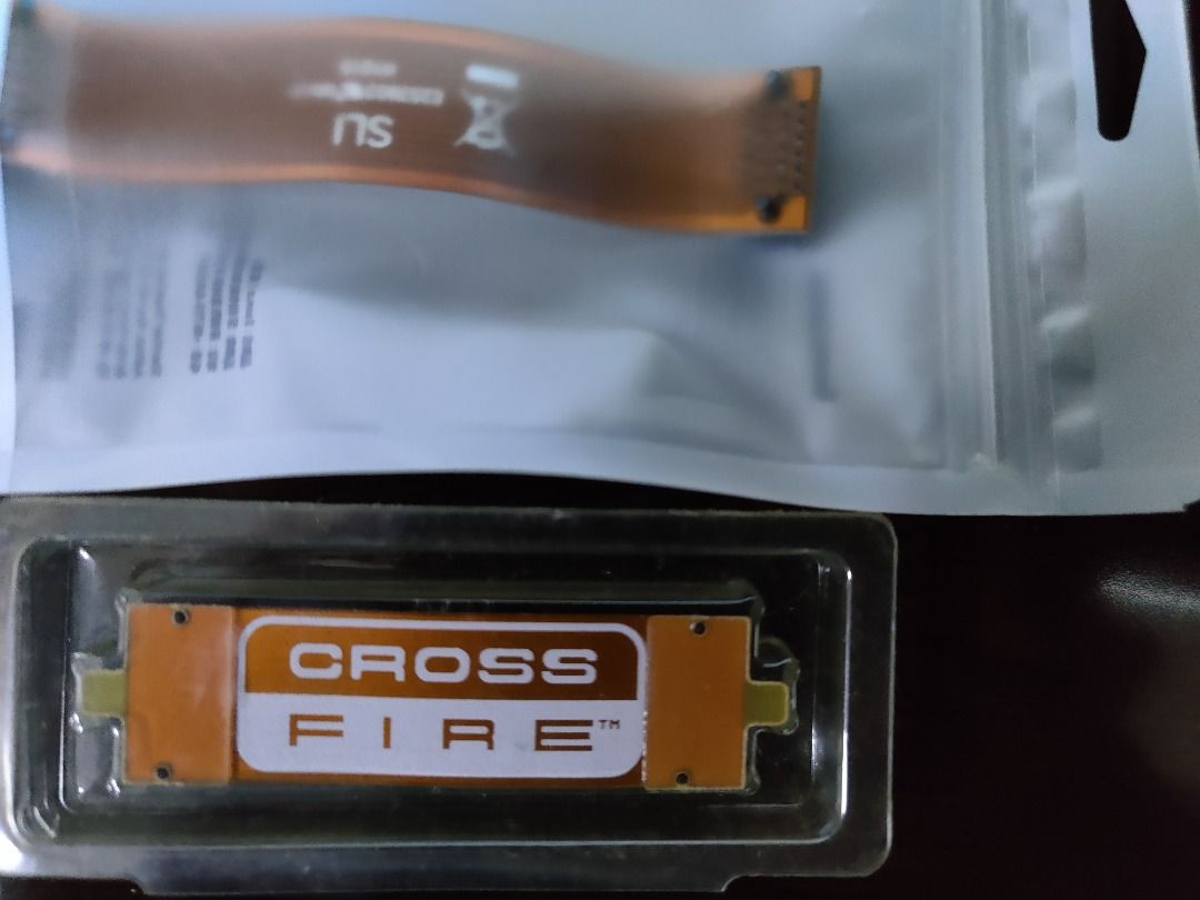 Crossfire Cable PCI-E Adapter Dual Graphics Cards Connector N Card SLI ...