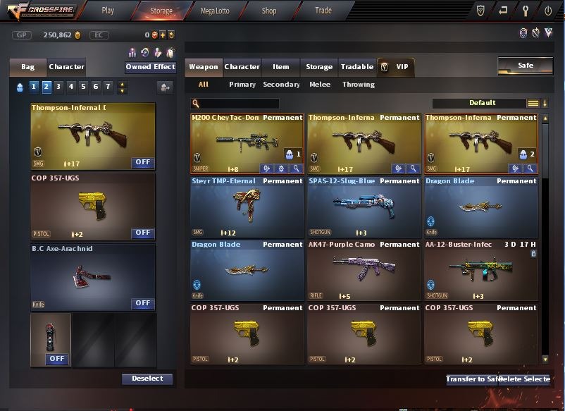 Crossfire Ph Fresh Account With 3 Vip Cheytac Dominator 2x Thompson Infernal Dragon Video