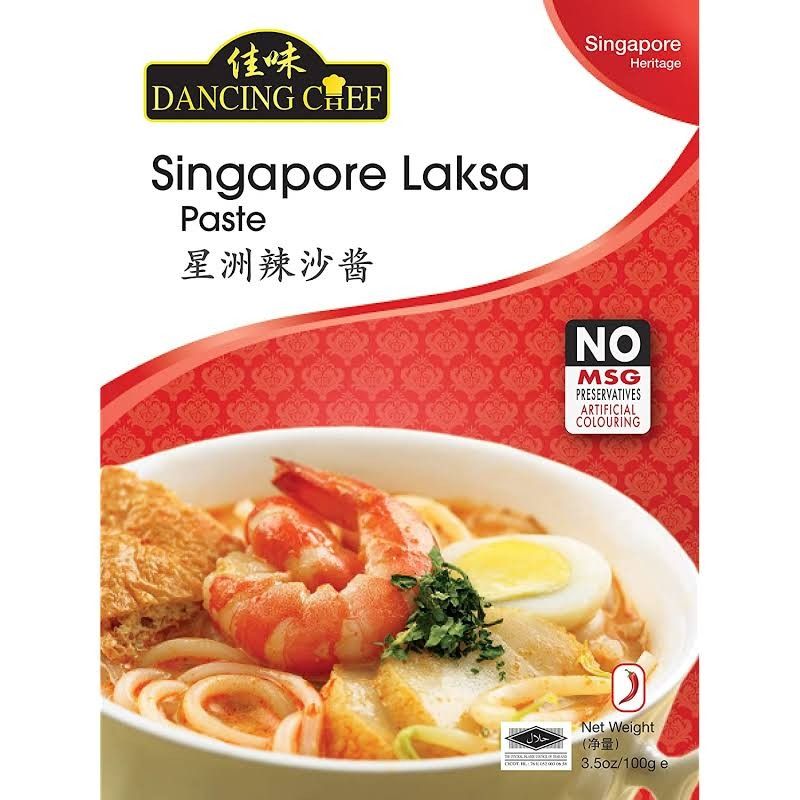 Dancing Chef Singapore Laksa Paste 佳味 星洲辣沙酱 laksa premix sauce ...