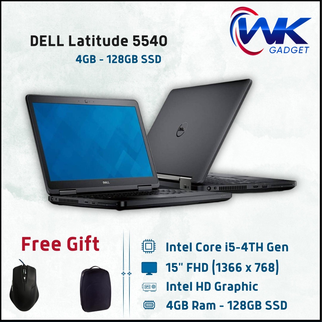 Dell Latitude E5540 | 15.6” Laptop | Intel Core i5-4300U | 4GB - 128GB SSD |, Computers & Tech ...
