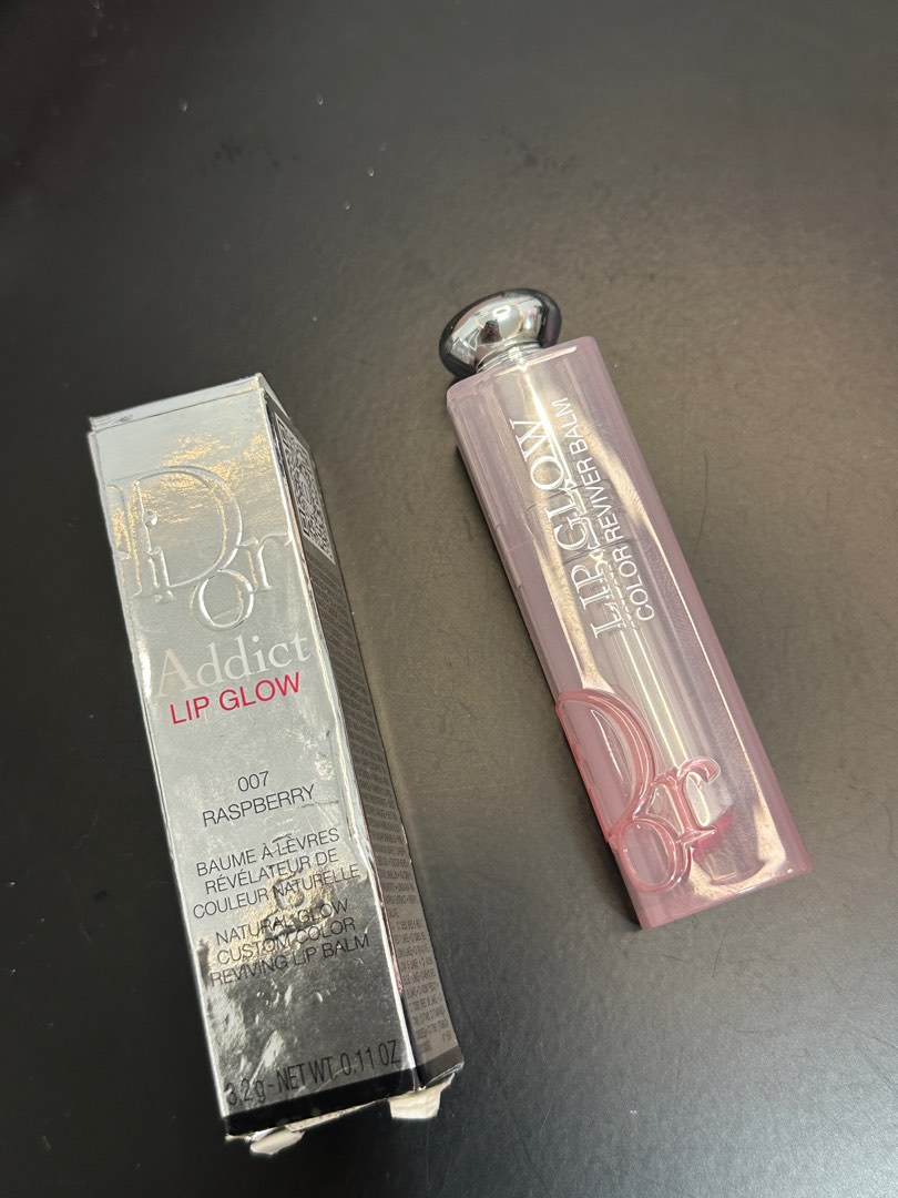 SALE Dior lip glow 007 raspberry, Beauty & Personal Care, Face, Makeup ...