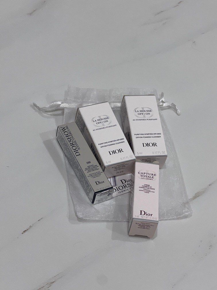 Dior sample set, Beauty & Personal Care, Face, Face Care on Carousell