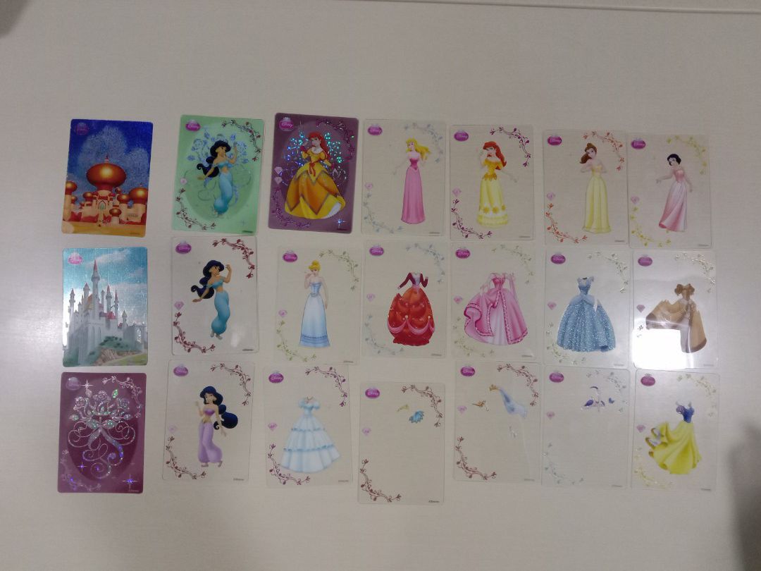 Disney Princess Dress up Plastic Mix & Match cards (74 cards), Hobbies ...