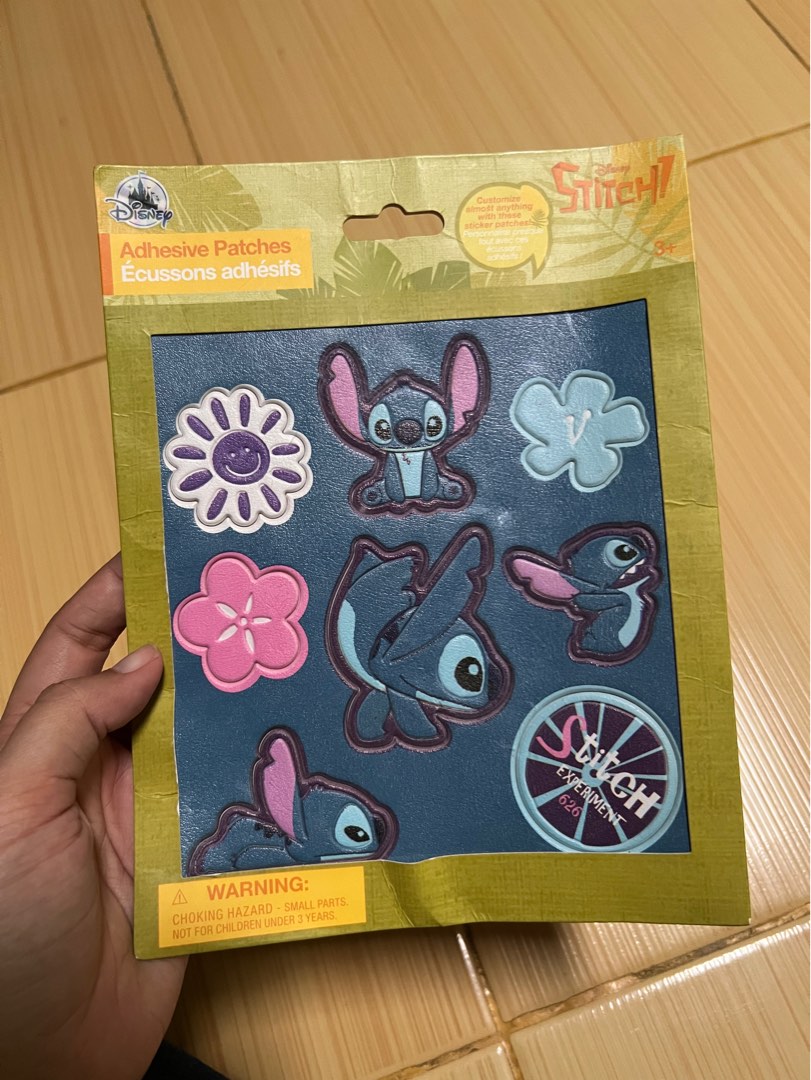 Disney Stitch Patches Sticker lilo, Bayi & Anak, Lainnya di Carousell