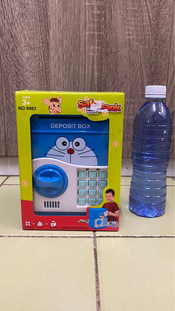Doraemon safe bank, Hobbies & Toys, Toys & Games on Carousell