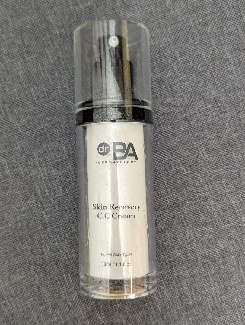 Dr BA skin recovery CC cream day night cream hydrating skin facial ...
