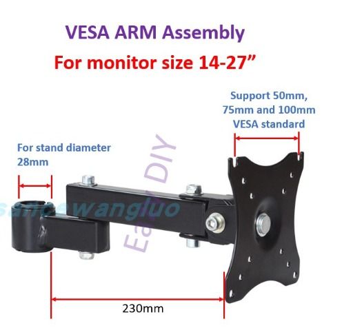 Extension Bar / VESA Arm for Monitor Stand AT2005, Computers & Tech ...
