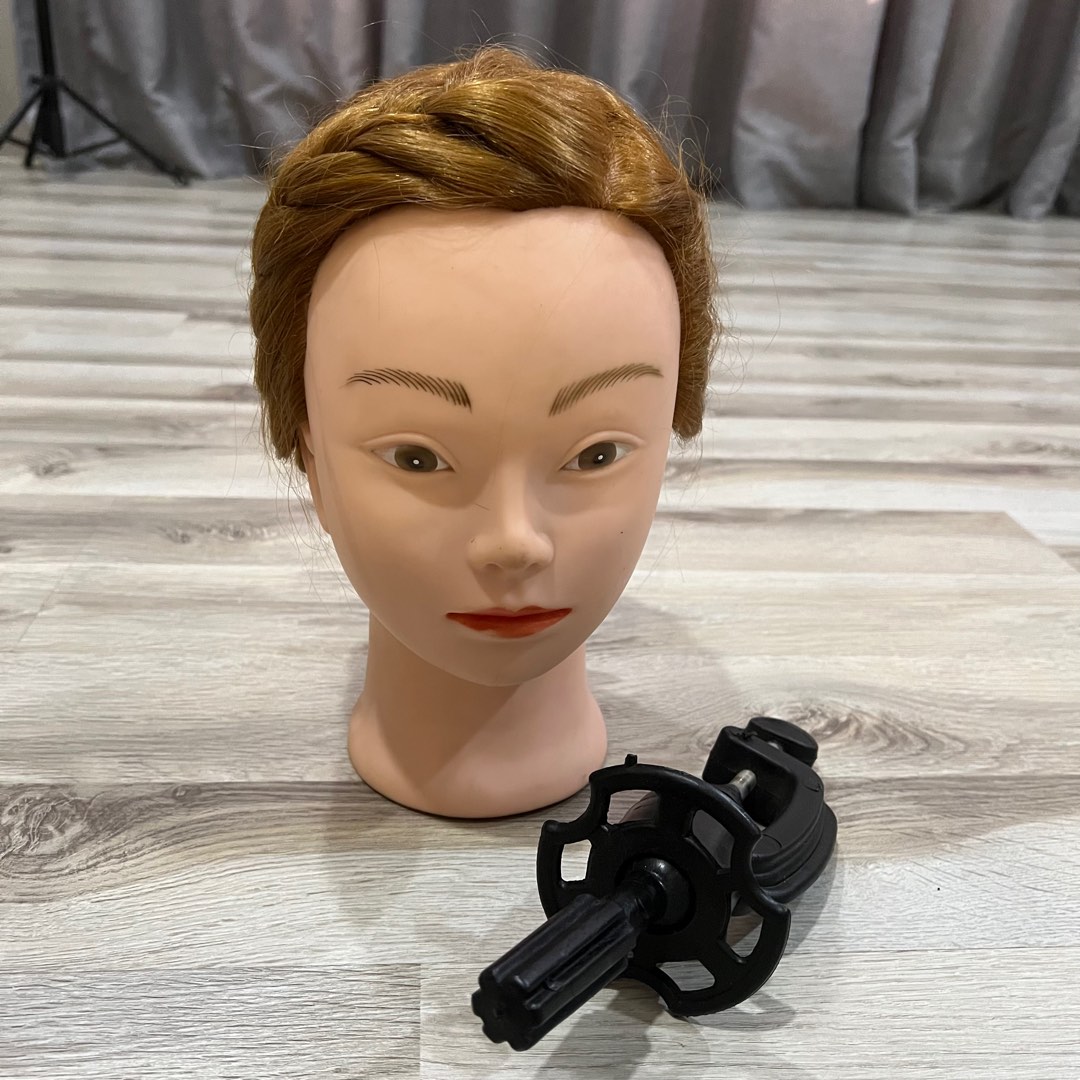 Fake Head / Hair Mannequin Model / Practice Styling Head / 假人头, Beauty ...