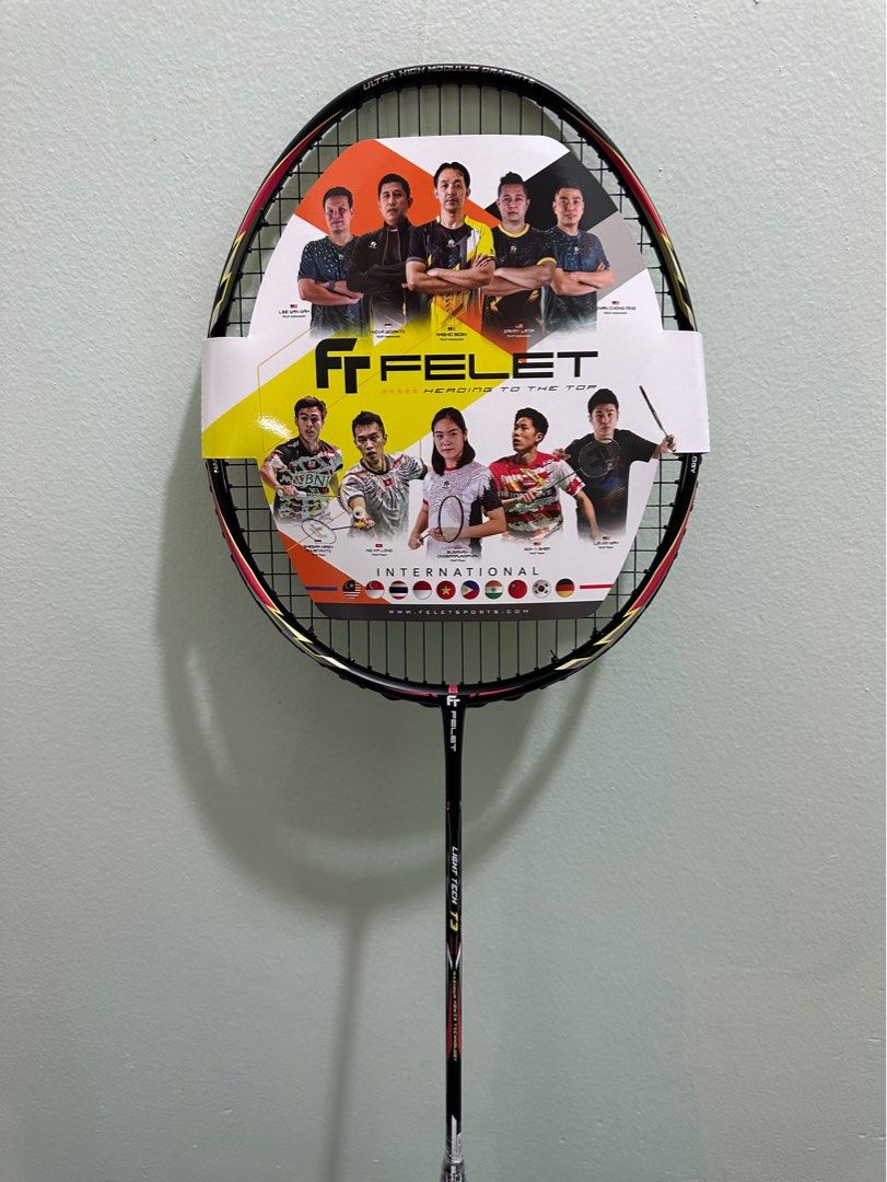 ($50) Clearance- Felet Badminton Racket, Sports Equipment, Sports ...