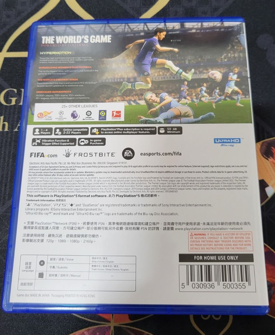 FIFA 23 PS5 Disc, Video Gaming, Video Games, PlayStation on Carousell