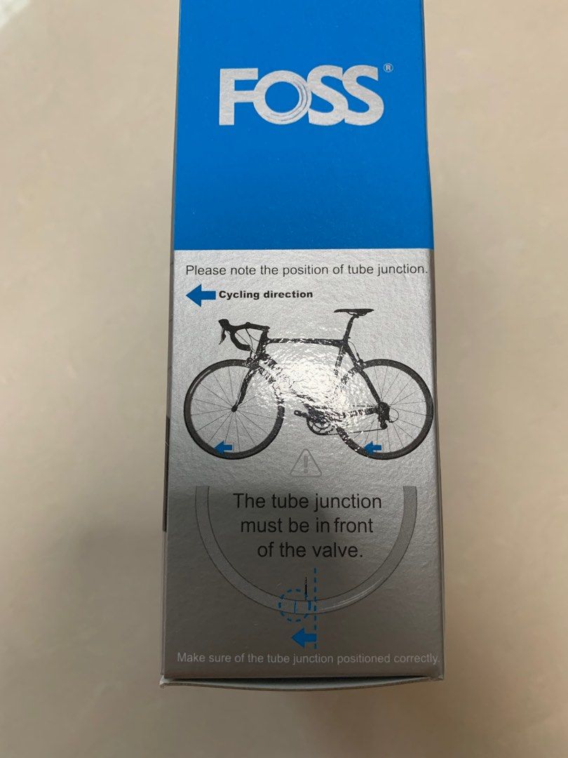 FOSS Bicycle Tube for Brompton, Sports Equipment, Bicycles & Parts ...