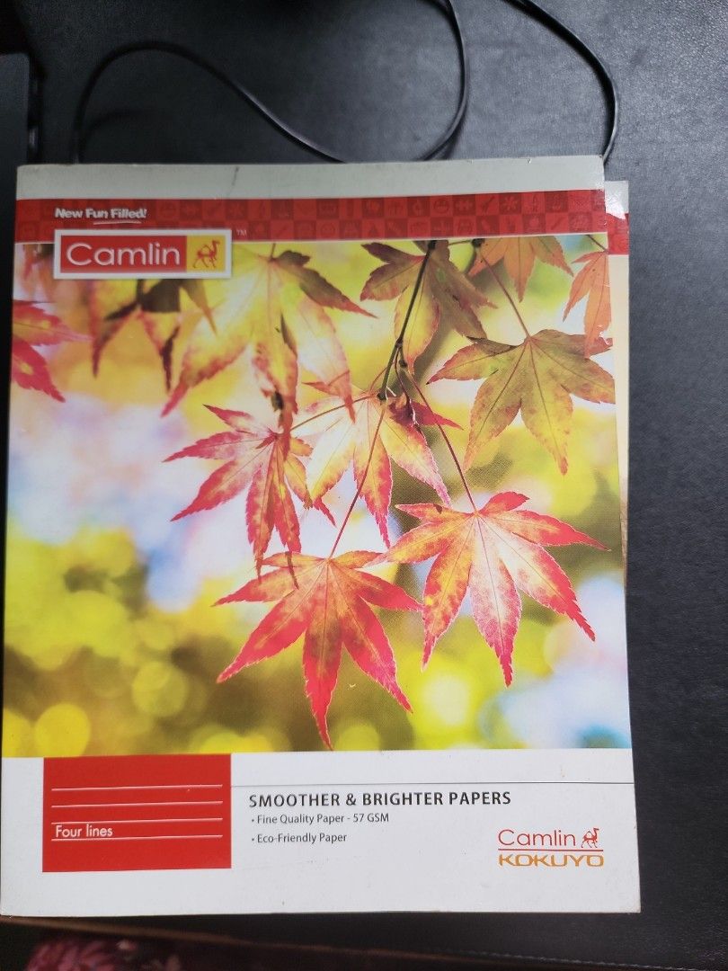 Four line notebook handwriting four lines hand writing note, Hobbies ...