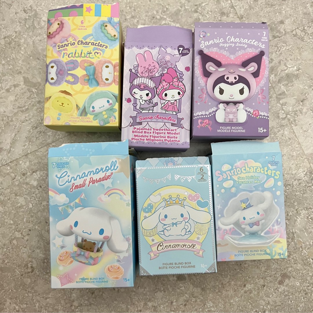 From USA Sanrio Miniso Blind Boxes - CINNAMOROLL Kuromi Little Twin ...