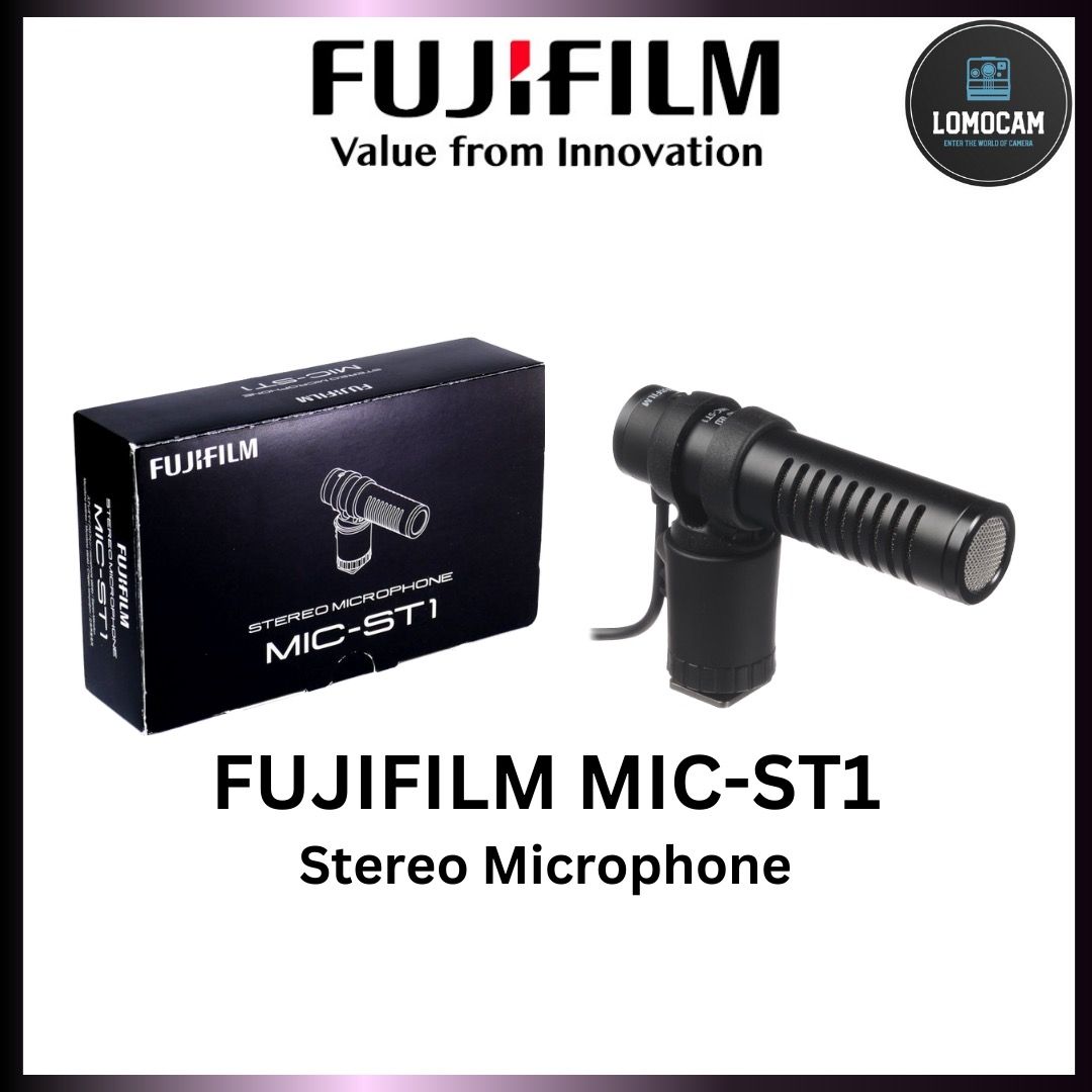 FUJIFILM MIC-ST1 Stereo Microphone, Audio, Microphones on Carousell