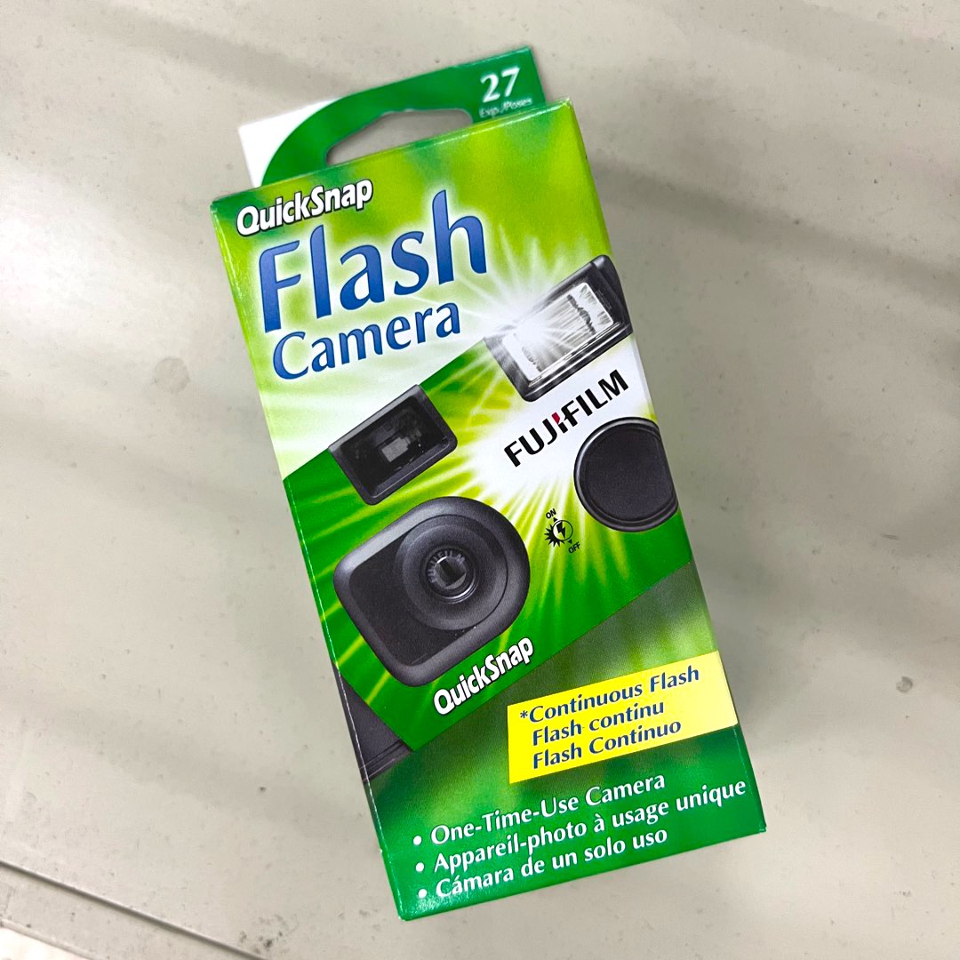 Fujifilm Quicksnap 27 Disposable Camera, Photography, Cameras on Carousell