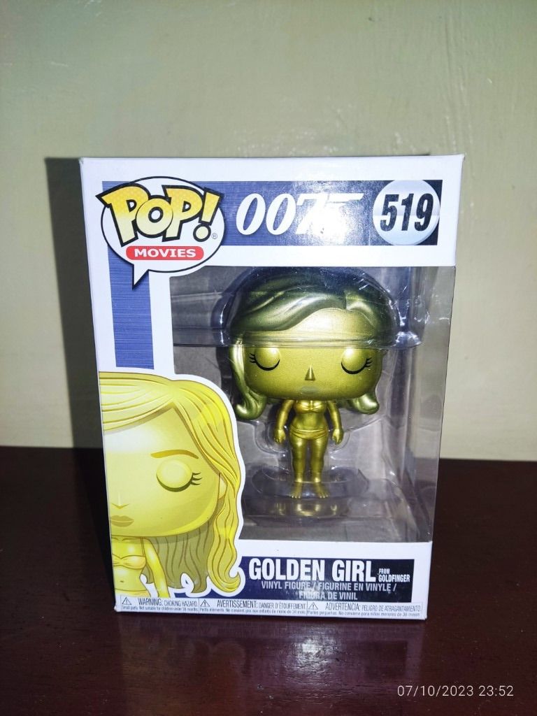 Funko Pop - Golden Girl from James Bond, Hobbies & Toys, Toys & Games ...