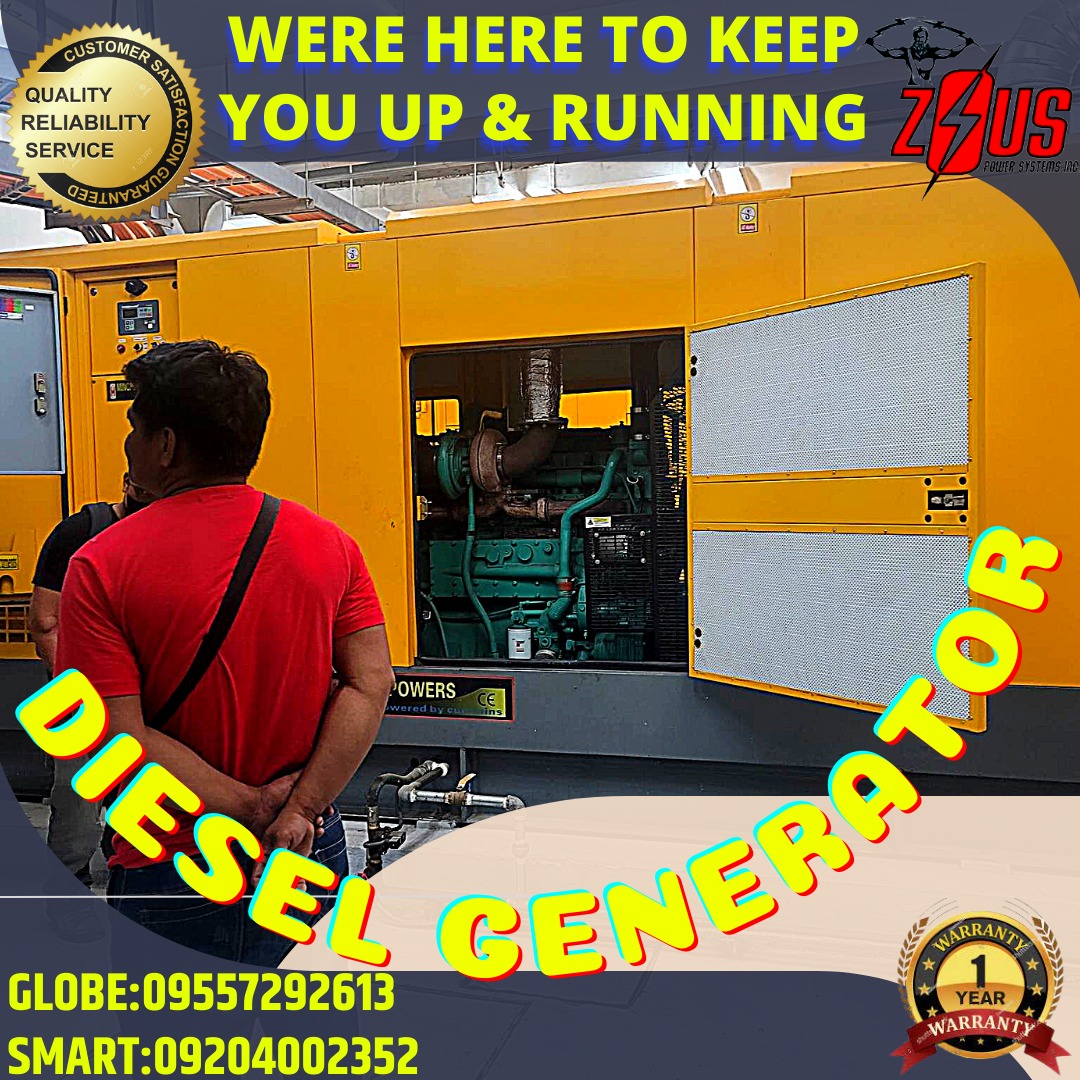 GENERATOR SET -25KVA 45KVA 75KVA 125KVA 155KVA 175KVA 250KVA 315KVA ...