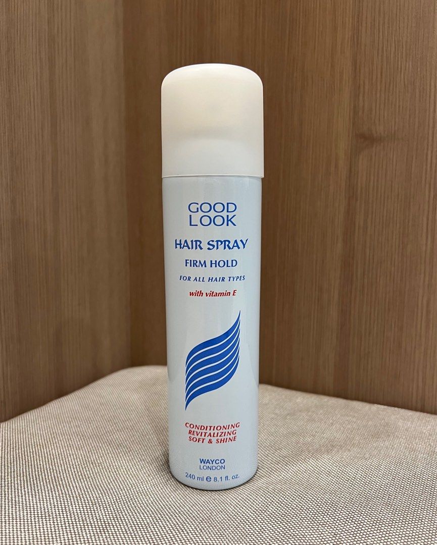 Good Look Hair Spray Firm Hold For All Hair Types with Vitamin E (240ml ...
