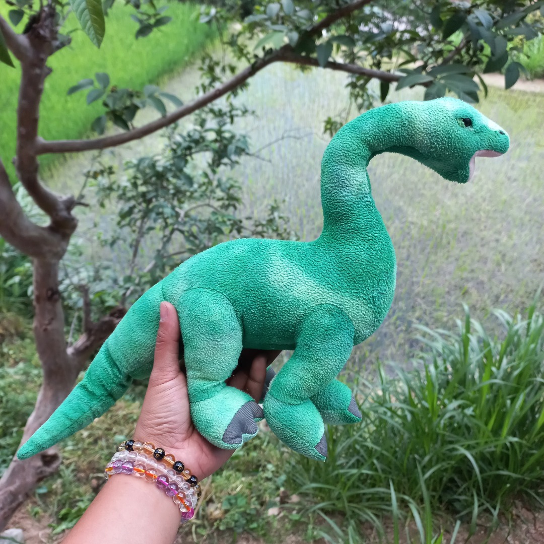 Green Dino Plush Toy, Hobbies & Toys, Toys & Games on Carousell