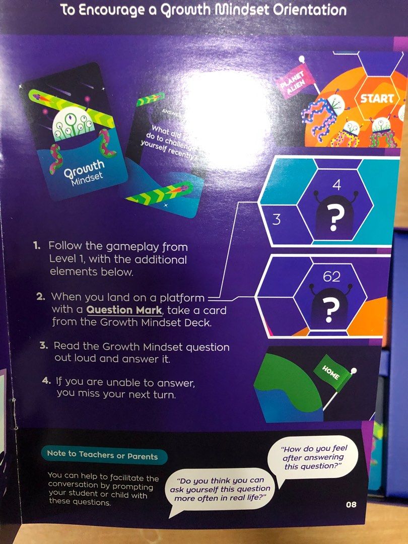 Growth mindset board game, Hobbies & Toys, Toys & Games on Carousell