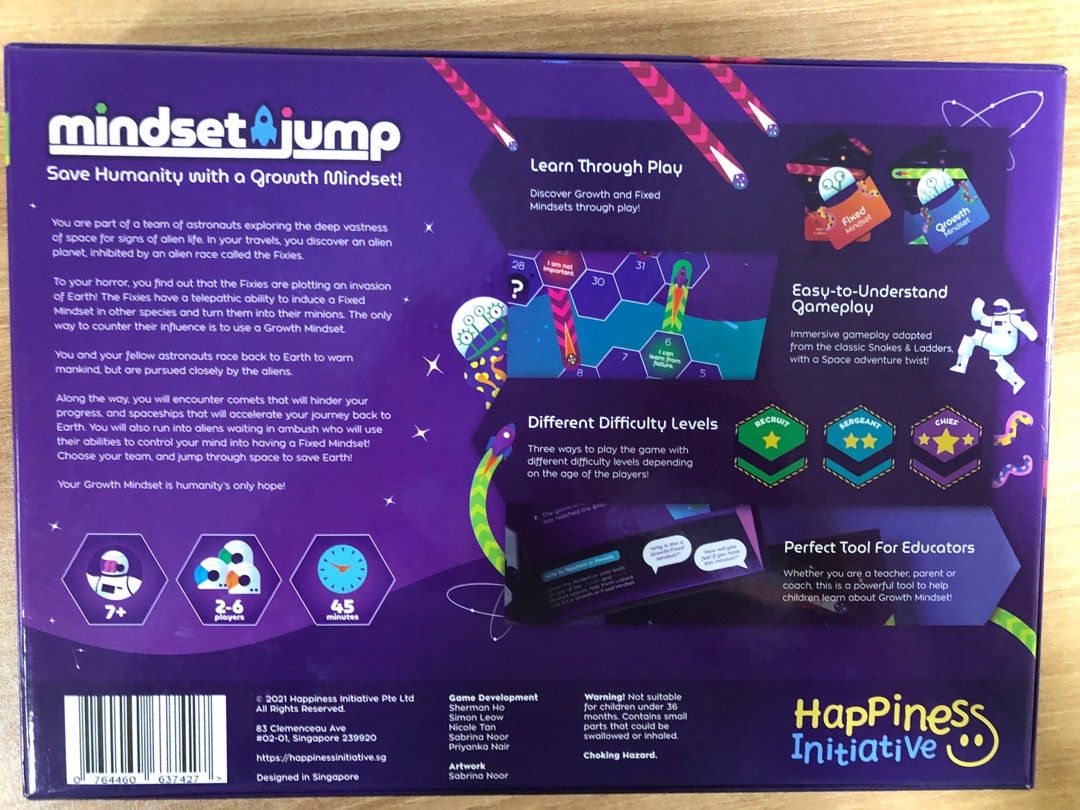 Growth mindset board game, Hobbies & Toys, Toys & Games on Carousell