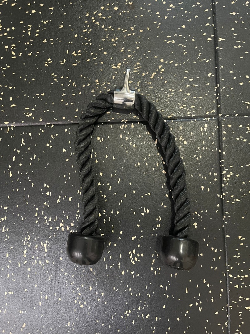 Gym Exercise Tricep Rope || Pull Down Rope, Sports Equipment, Exercise ...