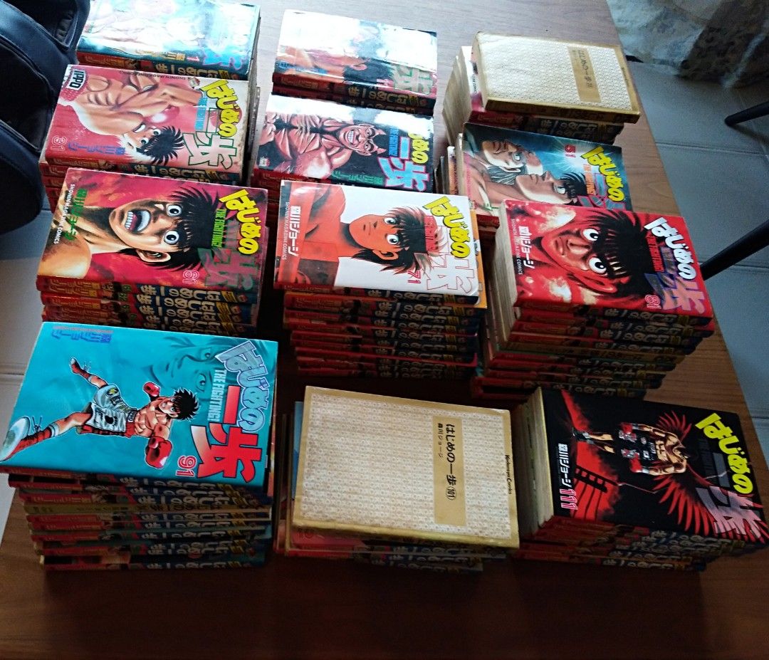 Hajime no Ippo Vol. 1 - 123 (JP original ver), Hobbies & Toys, Books ...