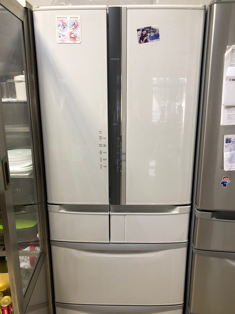 Hitachi Fridge and Freezer 475L R-SF48AMS, TV & Home Appliances ...