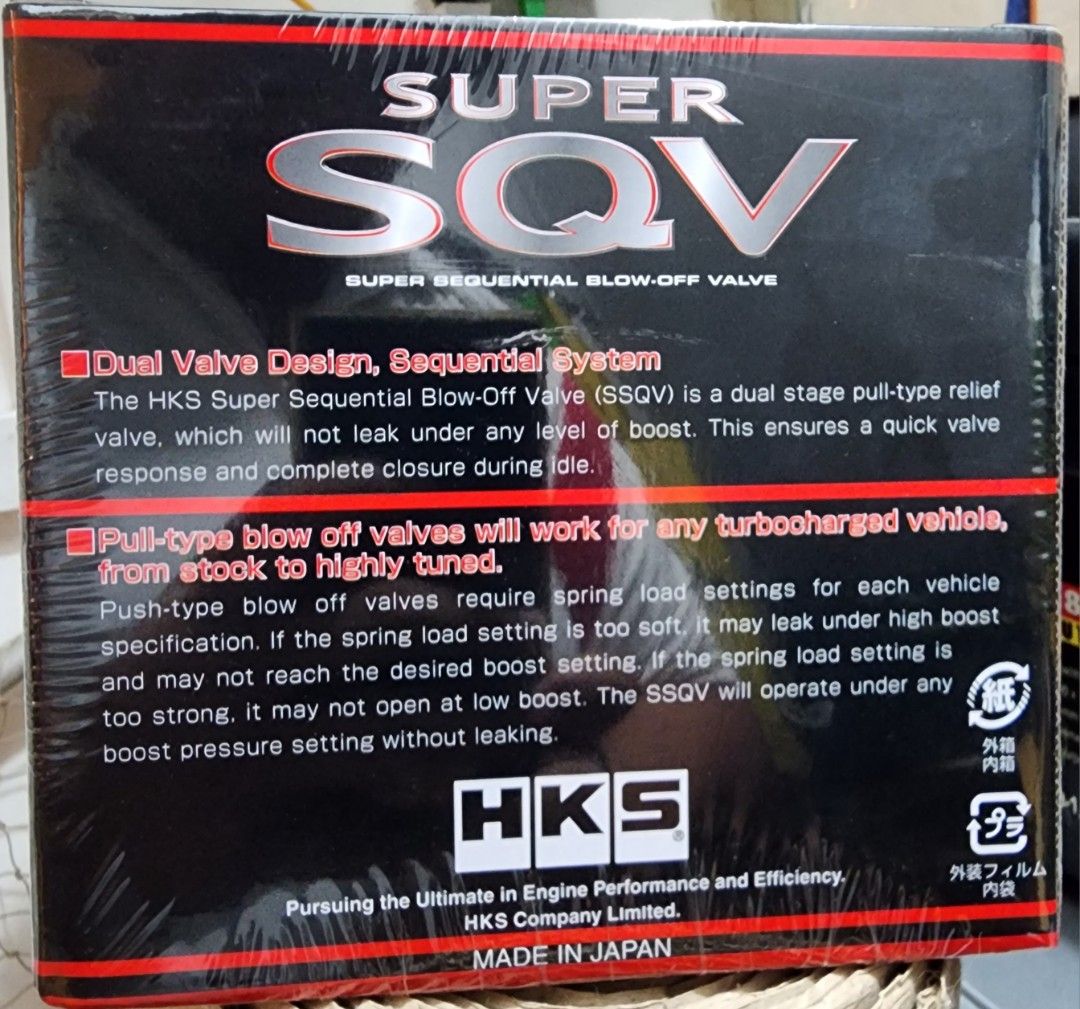 HKS SSQV Black Edition, Car Accessories, Accessories on Carousell