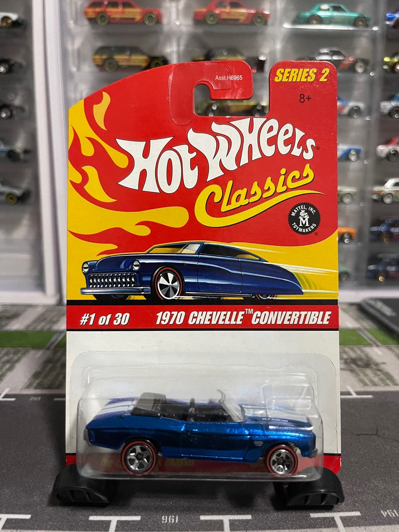 Hot Wheels Classics 1970 Chevelle Convertibles 1963 T-Bird, Hobbies ...