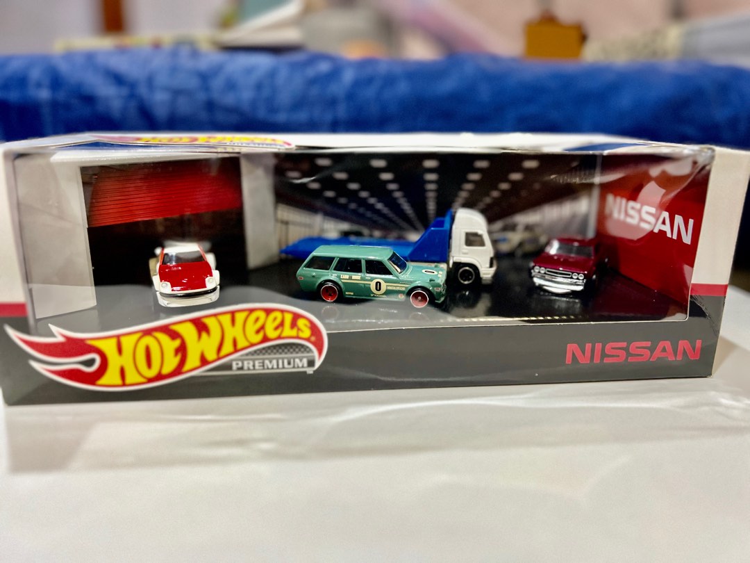 Hot Wheels Premium Nissan, Hobbies & Toys, Toys & Games on Carousell