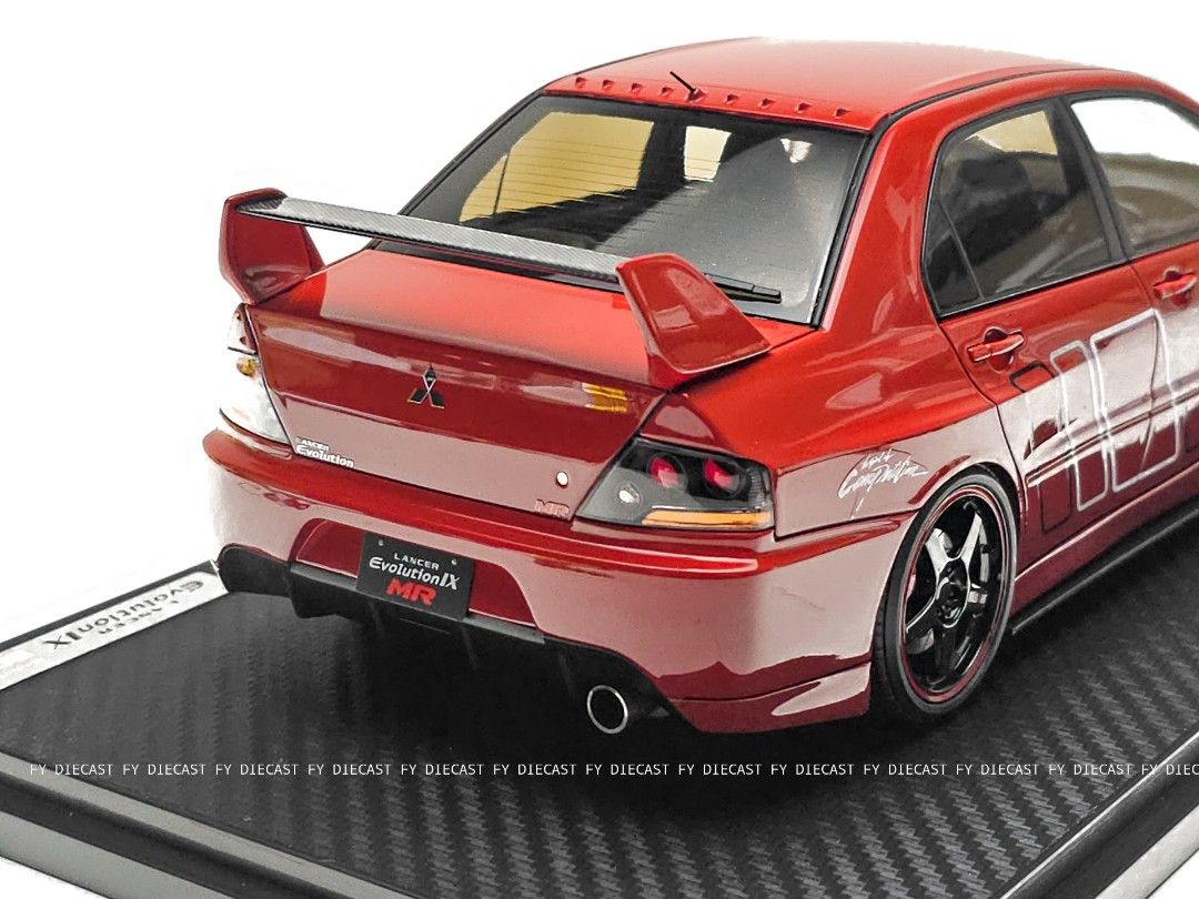 Ignition model 1/18 Mitsubishi Lancer Evolution IX (Evo 9) RALLIART ...