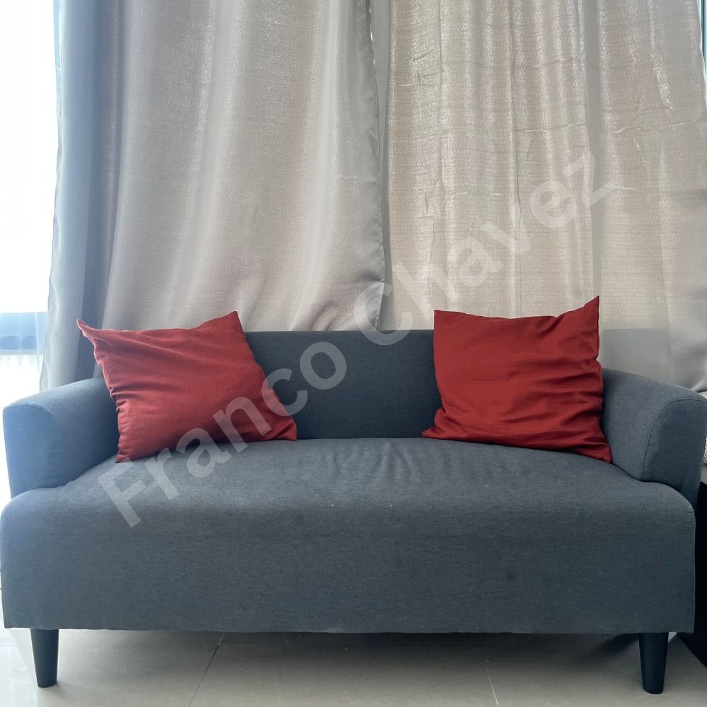 IKEA Hemlingby Sofa (with 2 free sofa pillows from Ikea) on Carousell