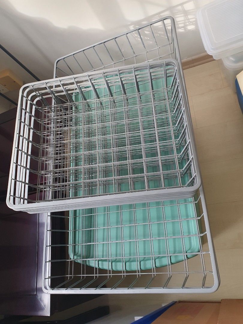 Ikea komplement wire shelfs, Furniture & Home Living, Home Improvement ...