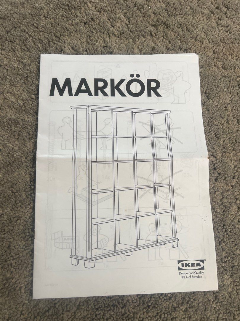 Ikea Markor Shelf, Furniture & Home Living, Furniture, Shelves ...