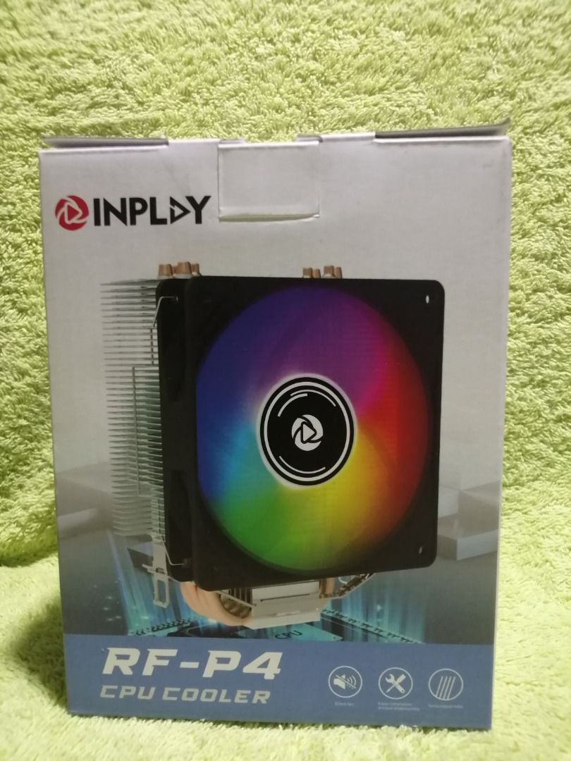 INPLAY RF-P4 TOWER CPU COOLER, Computers & Tech, Parts & Accessories ...
