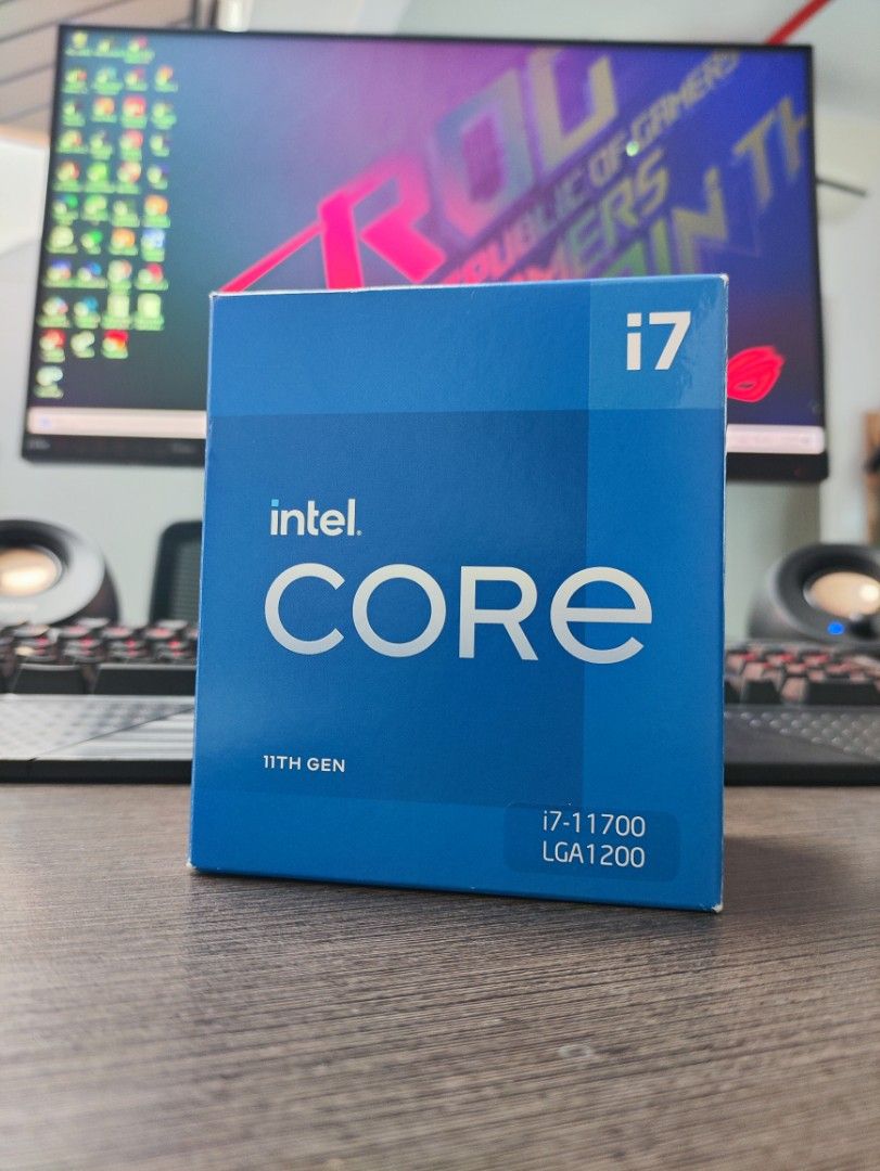 Intel Core i7 11700 LGA1200 11 gen processor, Computers & Tech, Parts ...